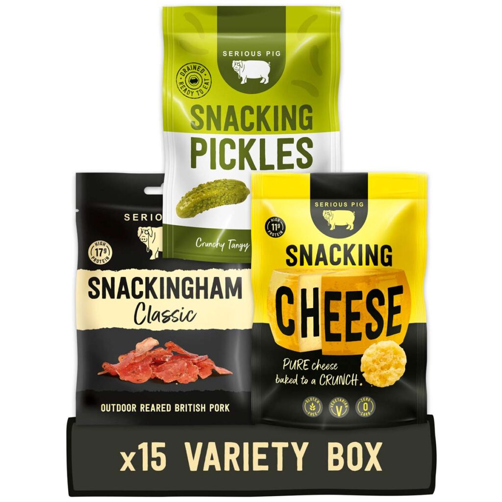 Crunchy Cheese Snacks - Serious Pig