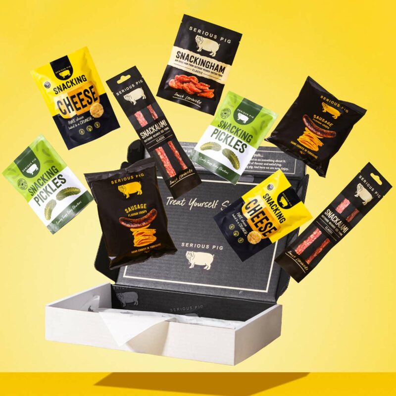 Mini Savoury Snack Box - Serious Pig