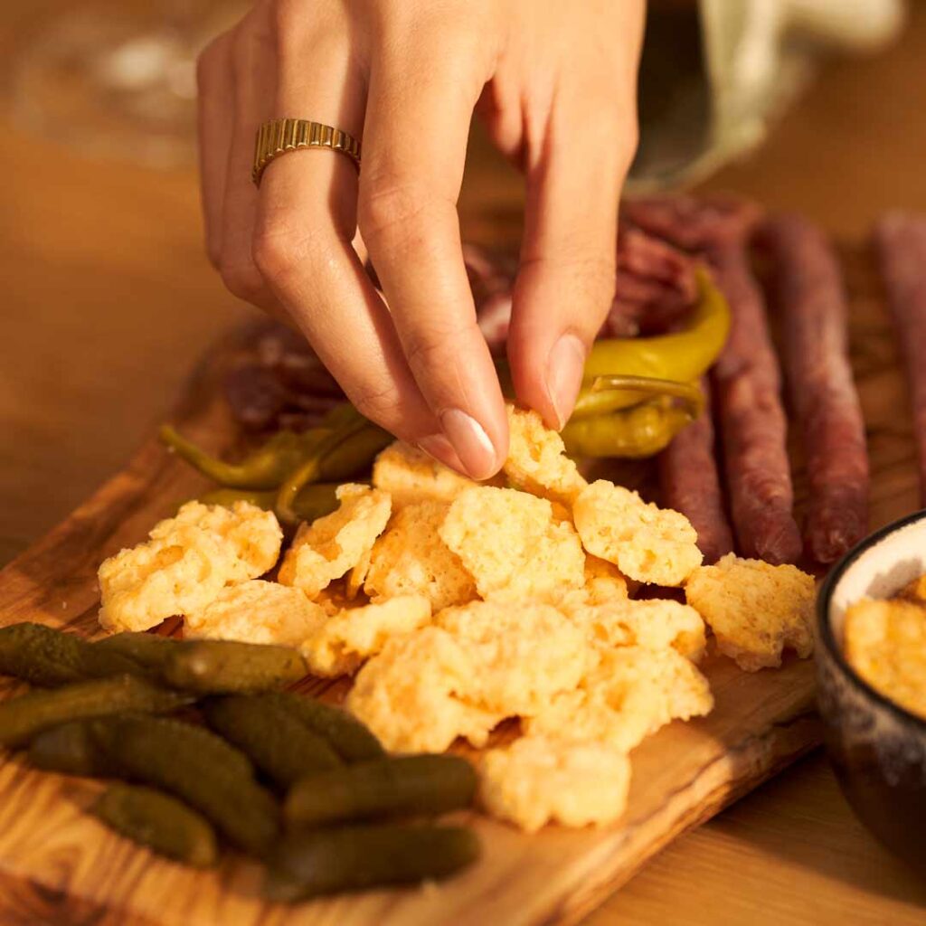 Crunchy Cheese Snacks - Serious Pig