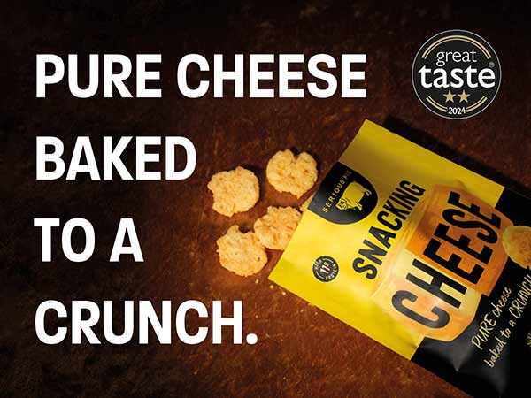 Crunchy Snacking Cheese - Serious Pig